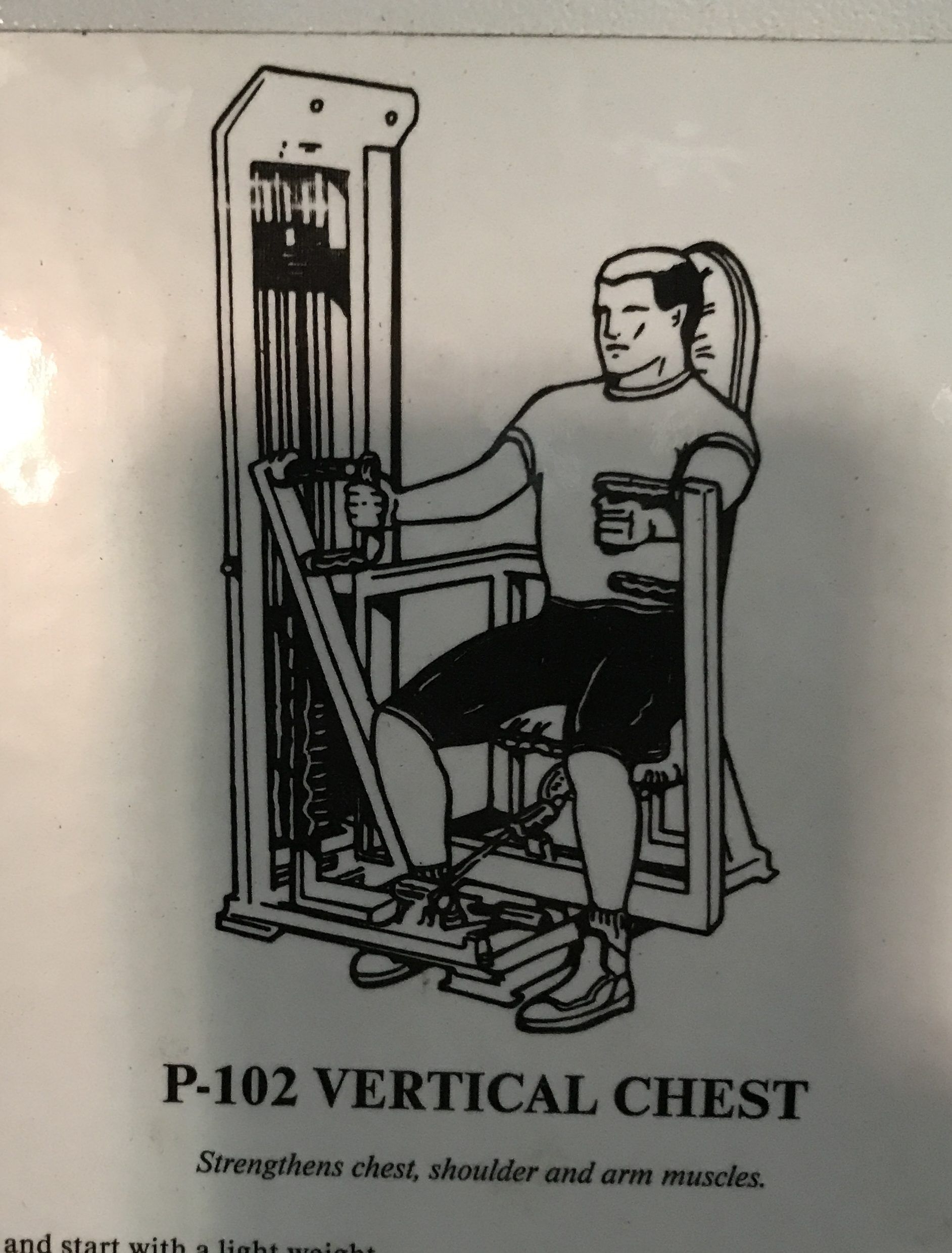 ProMaxima P-102 Vertical Chest / Pecho – Equipos Para Gym Steelman