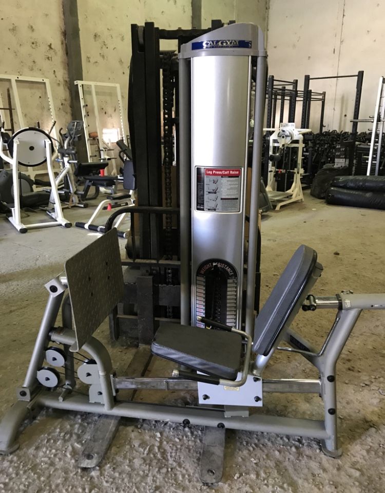 Tuff-Stuff Cal Gym Leg Press / Calf Raise – Equipos Para Gym Steelman