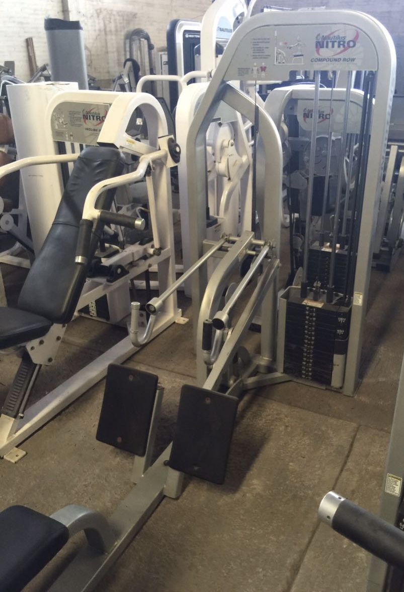 Nautilus Nitro Compound Row / Remo-Espalda – Equipos Para Gym Steelman